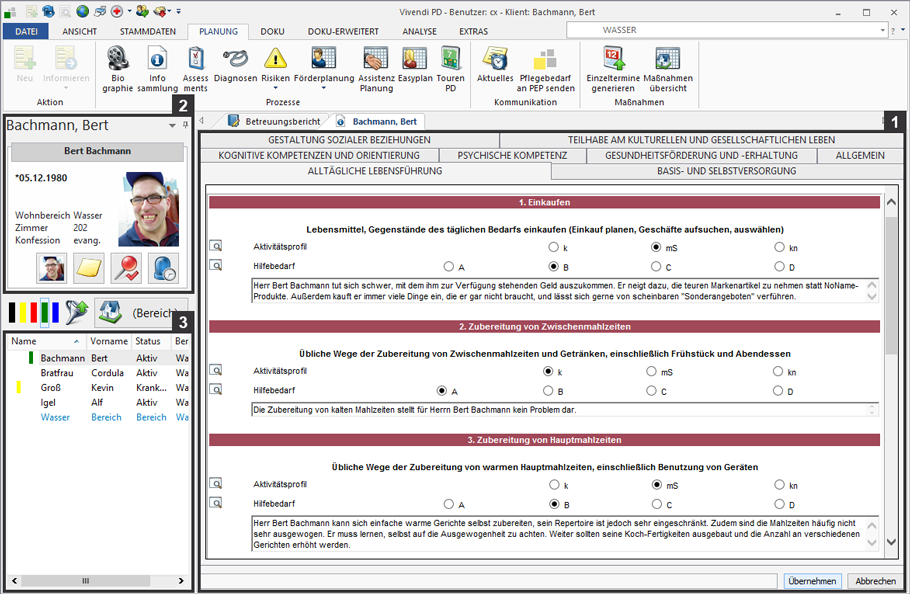 Connext - Vivendi PD AUX: Informationssammlung